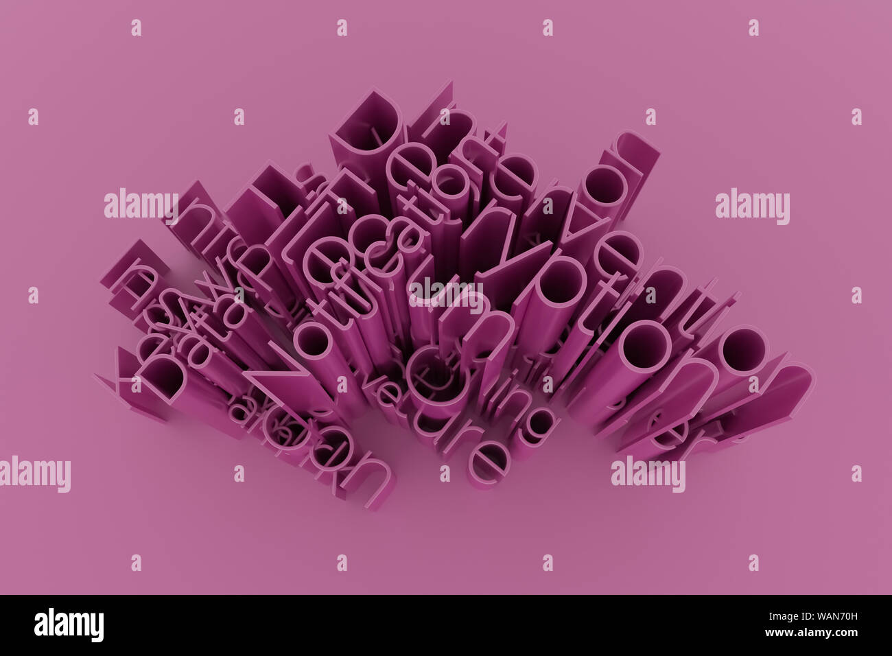 ICT, information technology keyword words cloud. For web page or design ...
