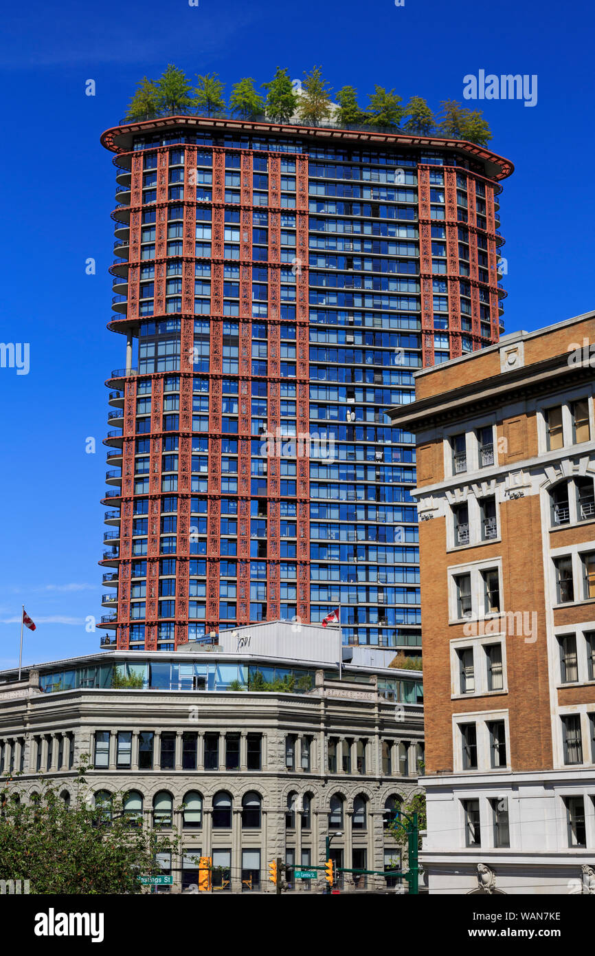 Woodwards Building,Vancouver City, British Columbia, Canada, USA Stock ...