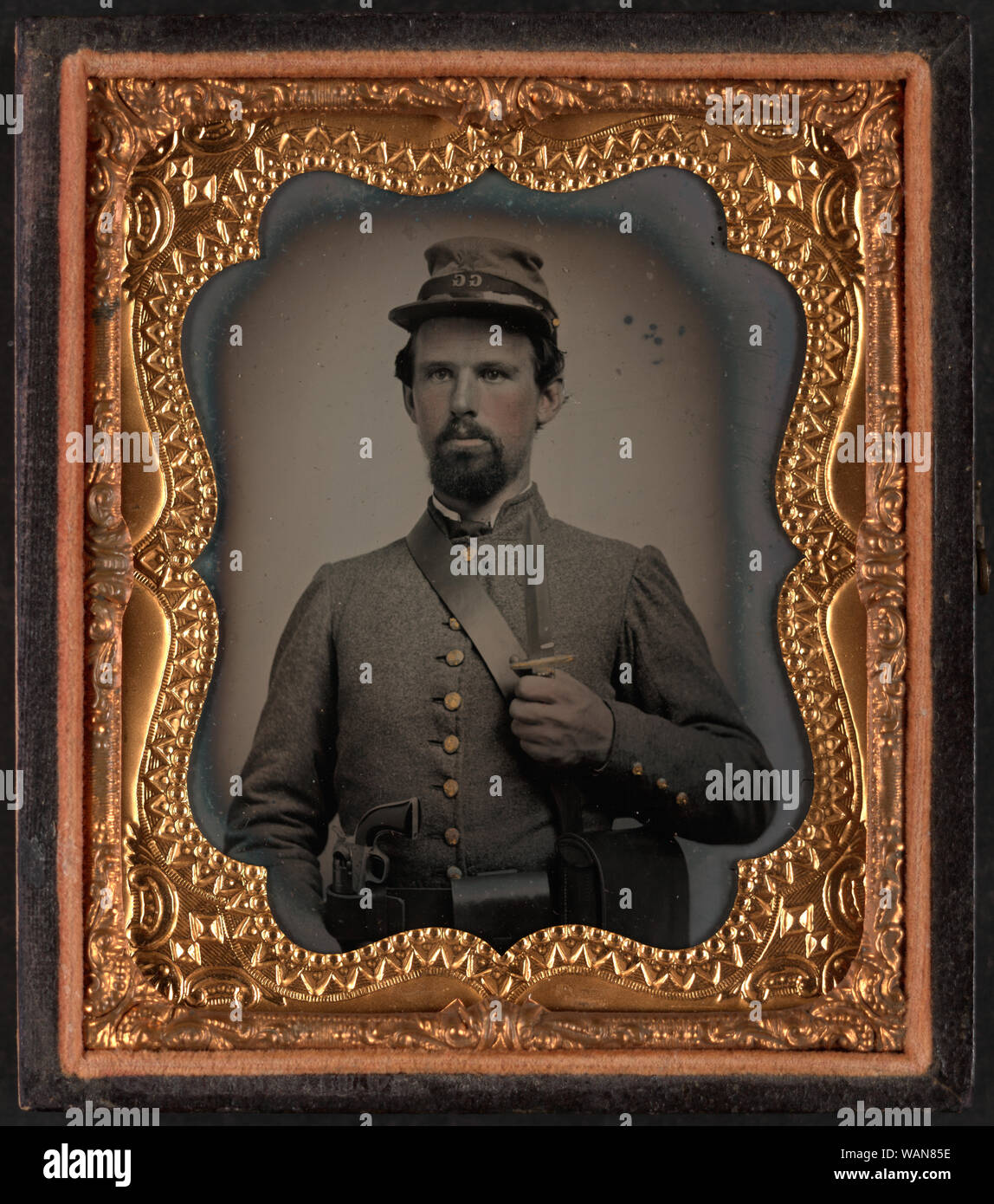 Corporal Edward Lindsey Clarke of Co. F, 23rd Virginia Infantry ...