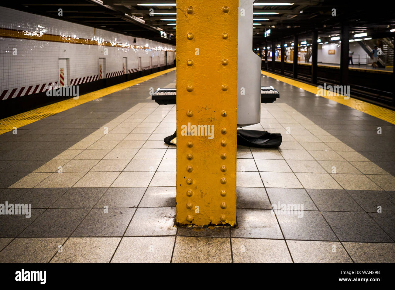 Walking Into Subway Pole