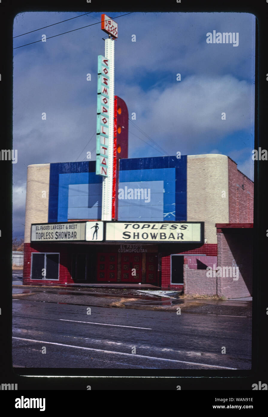 Cosmopolitan Theater, El Paso, Texas Stock Photo - Alamy