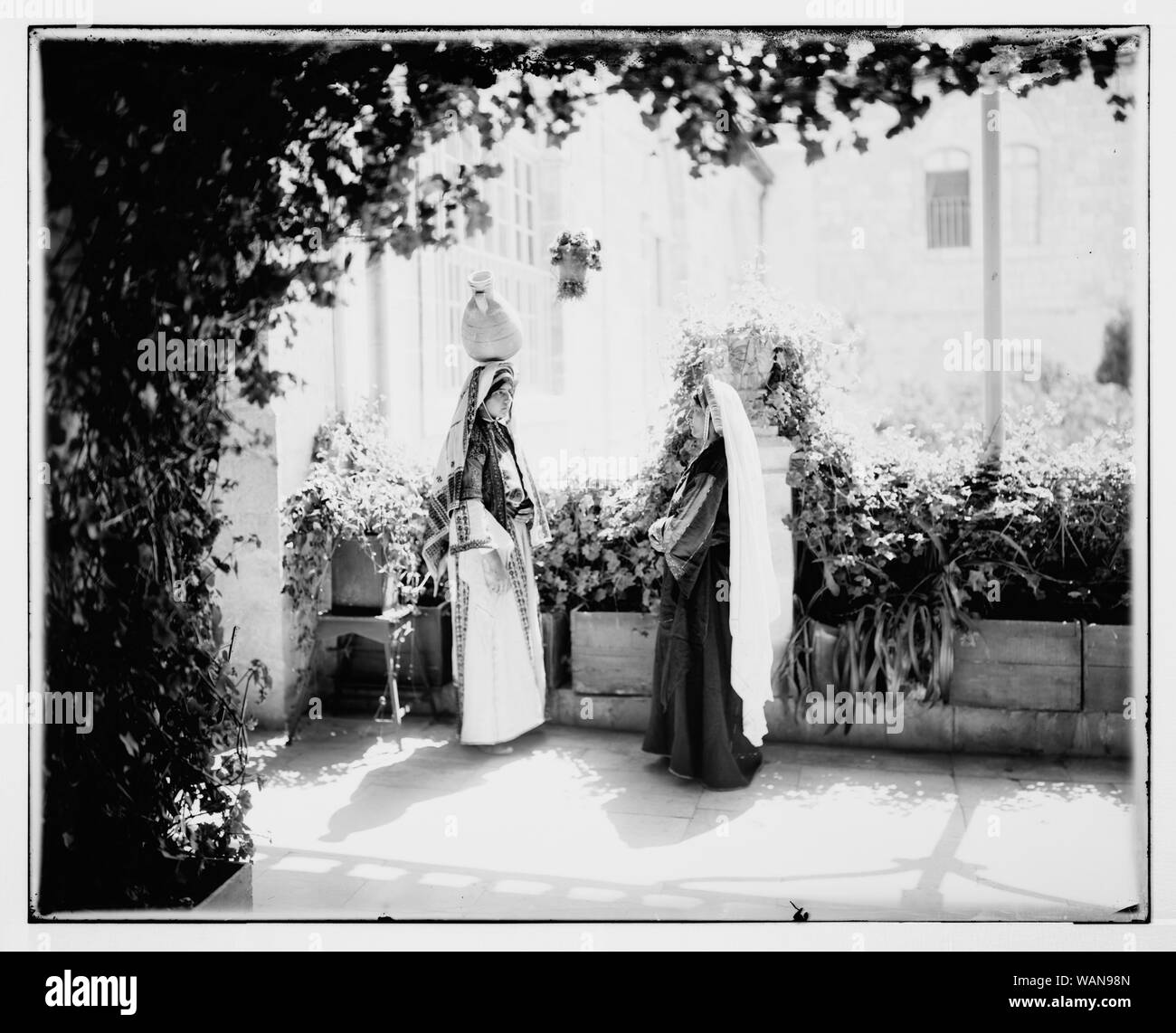 Costumes and characters, etc. Girls of Ramallah Stock Photo - Alamy