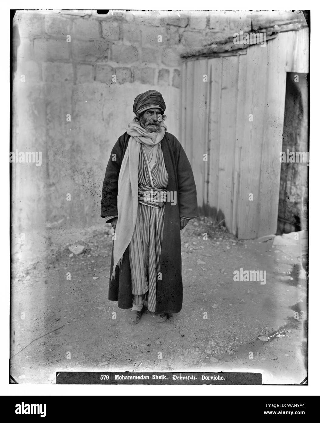 Costumes and characters, etc. Mohammedan [i.e., Muslim] sheikh Stock ...