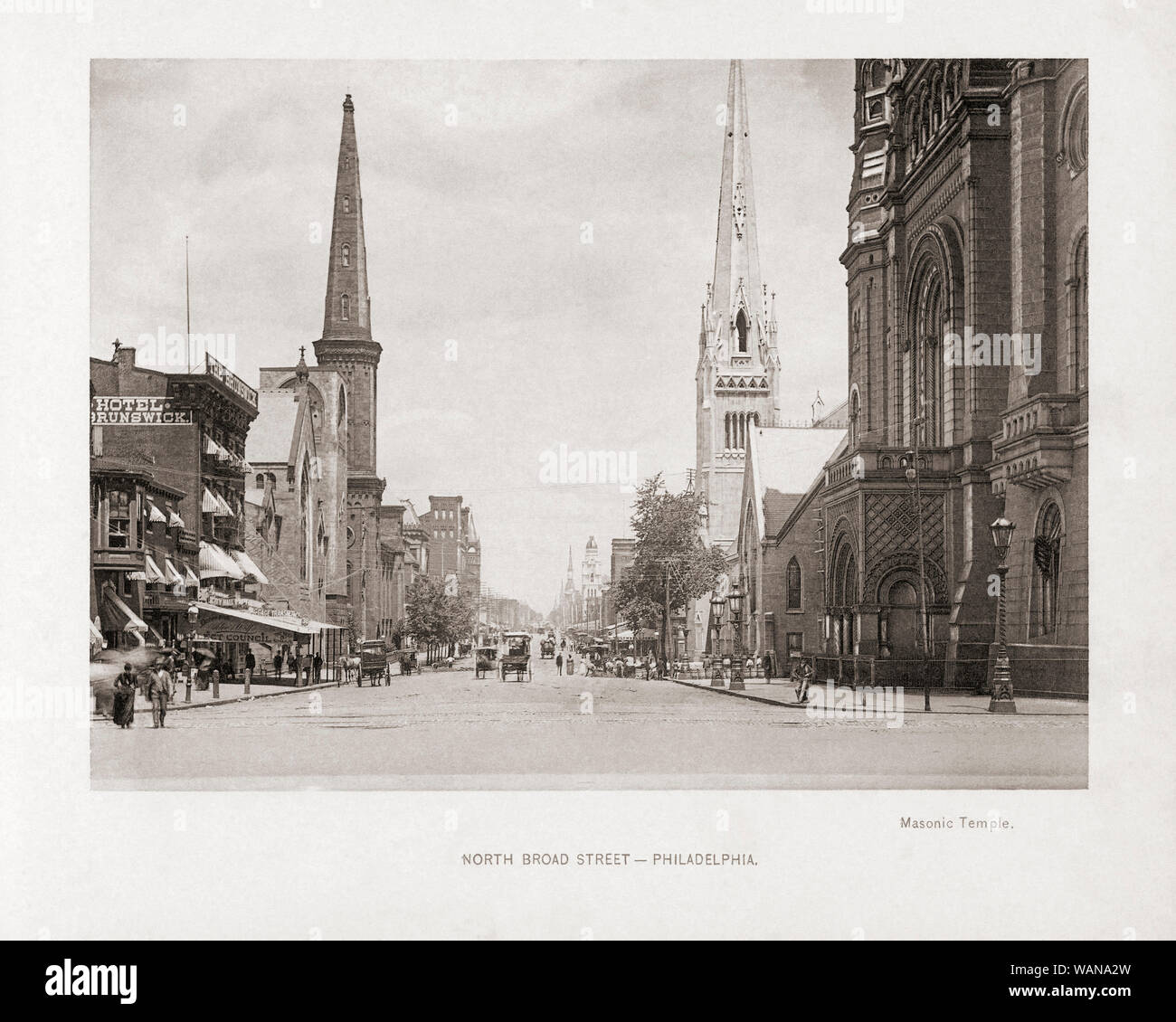 19th century city of philadelphia hi-res stock photography and images ...