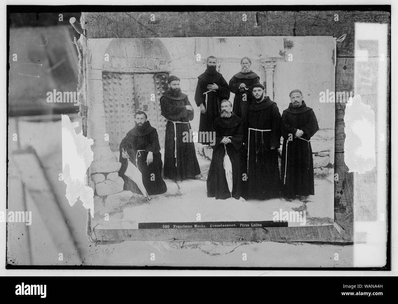 Franciscan friars Black and White Stock Photos & Images - Alamy