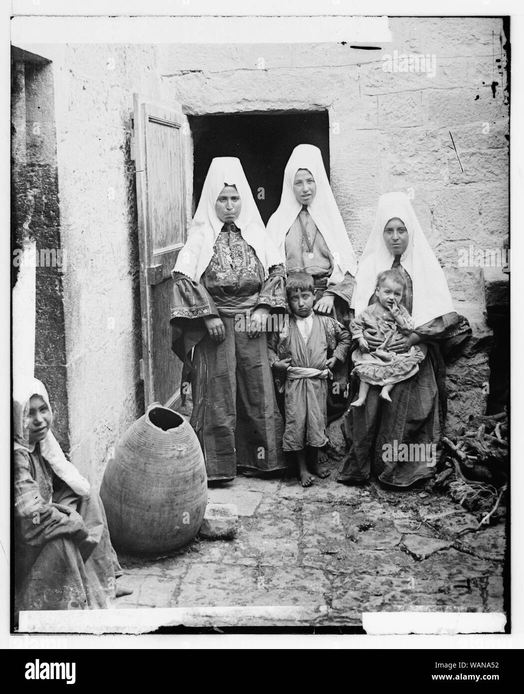 Costumes, characters, etc. Group of Bethlehemites Stock Photo - Alamy