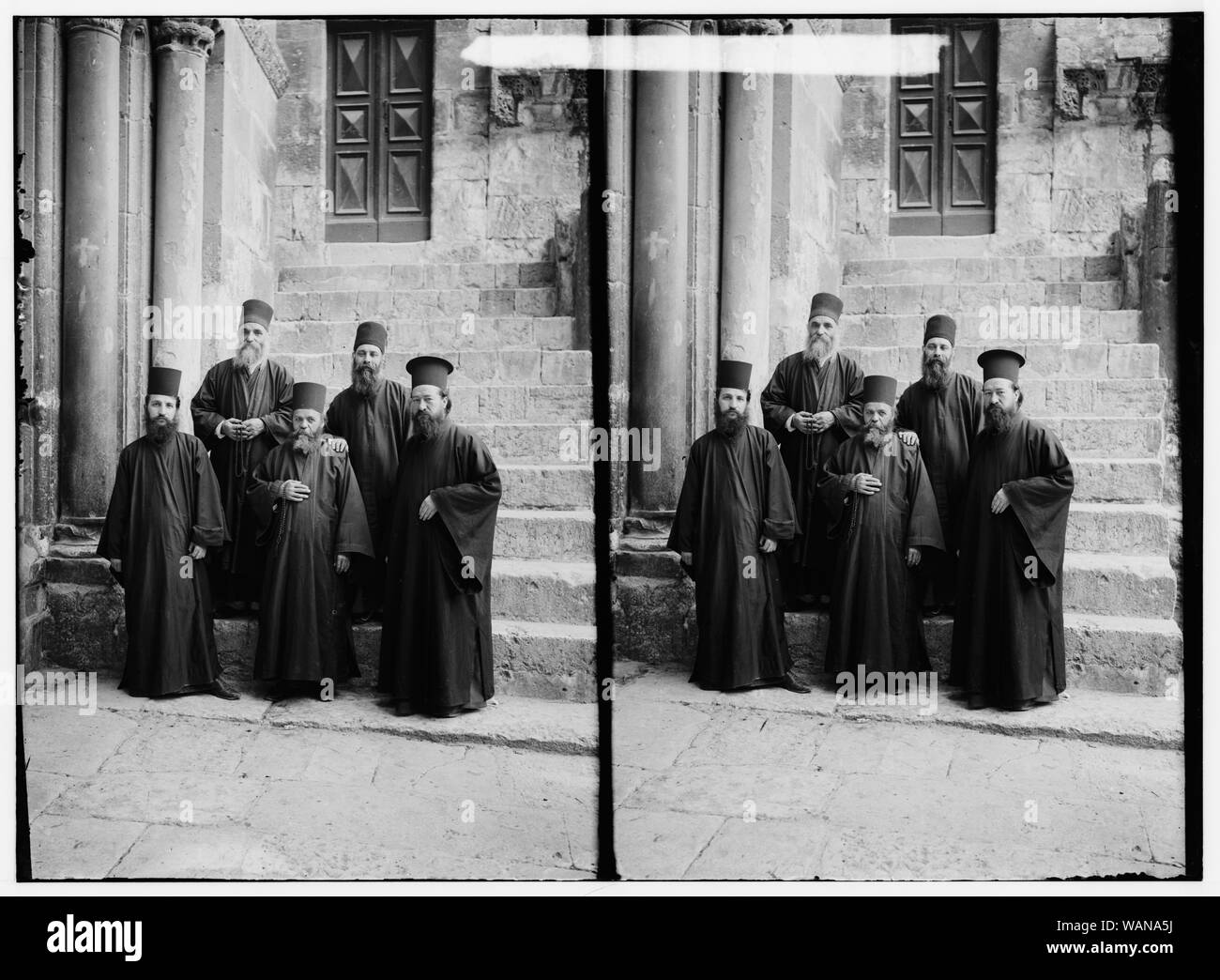 Costumes, characters, etc. Greek priests Stock Photo - Alamy