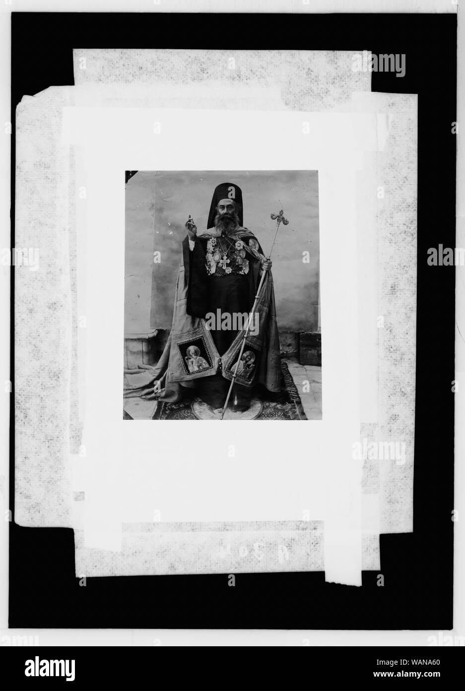 Greek orthodox church jerusalem Black and White Stock Photos & Images ...