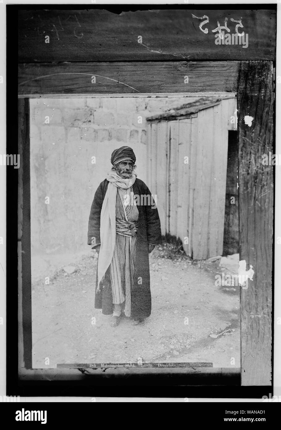 Costumes, characters, etc. Mohammedan [i.e., Muslim] sheikh Stock Photo ...