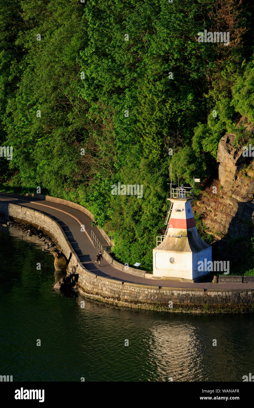 Prospect Point Lighthouse, Vancouver City, British Columbia, Canada ...