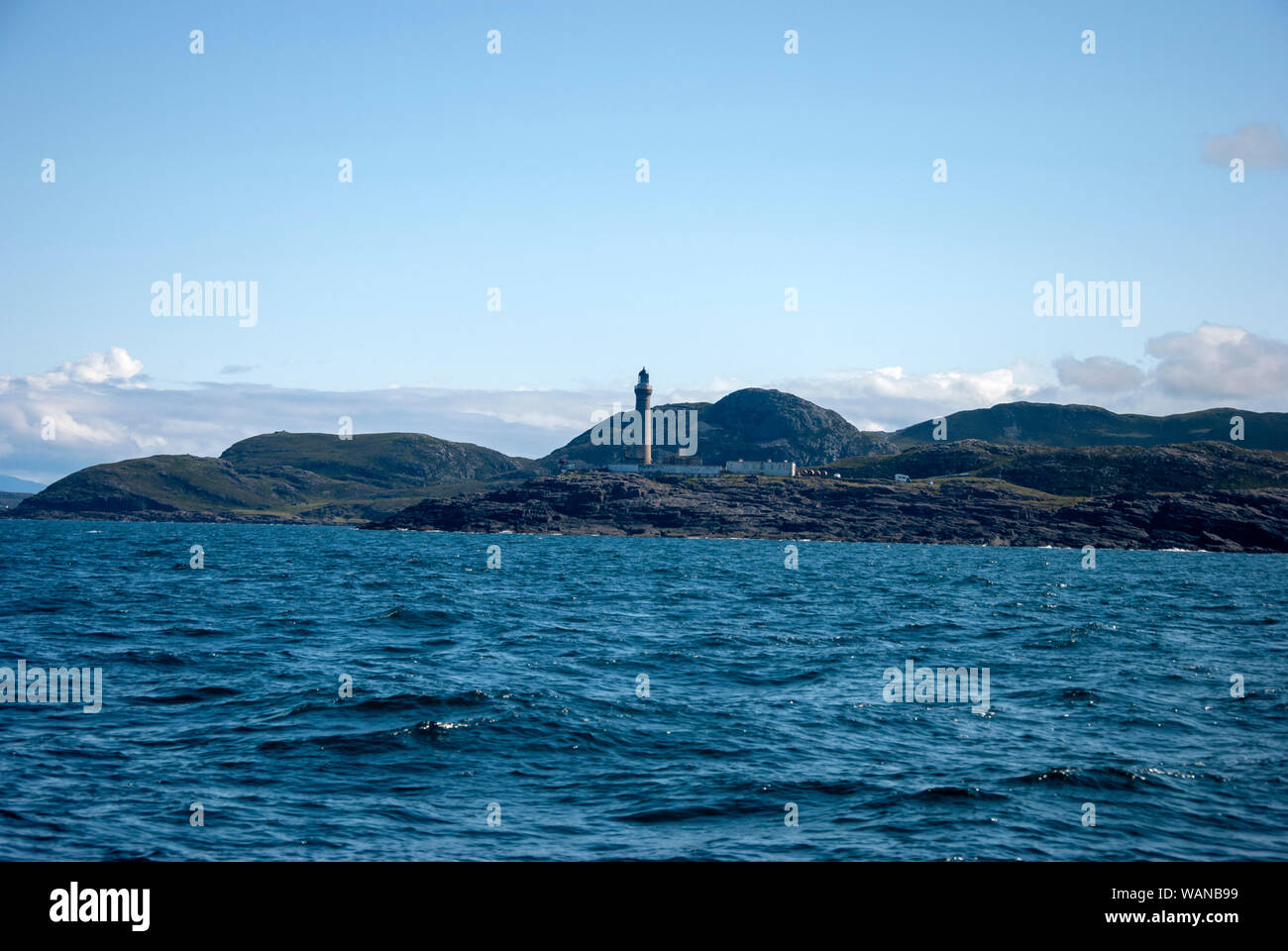 The Lighthouse at Ardnamurchan Point Stock Photo - Alamy