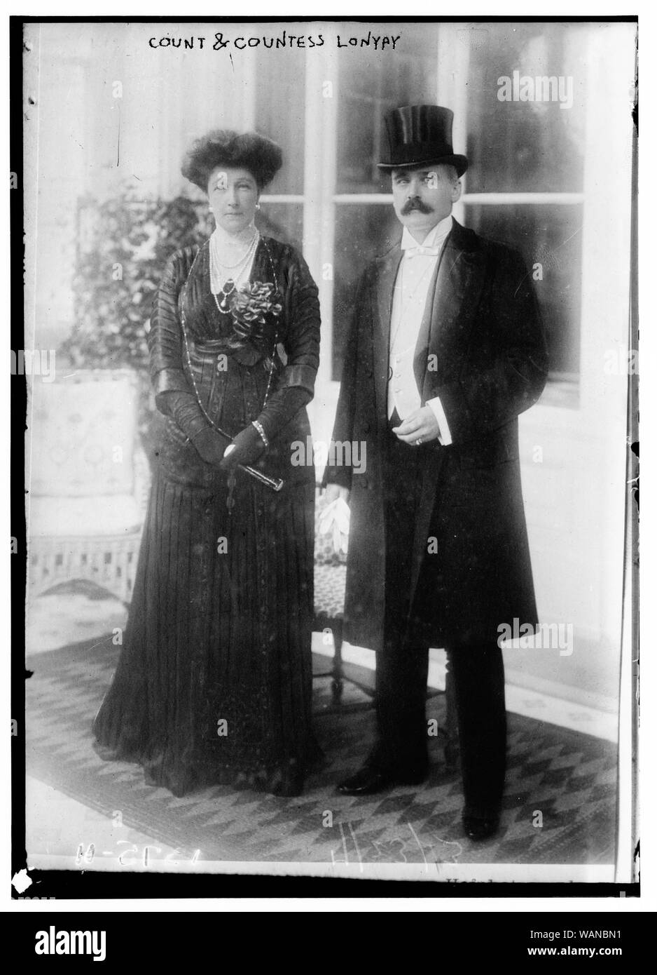 Count & Countess Lonyay Stock Photo - Alamy