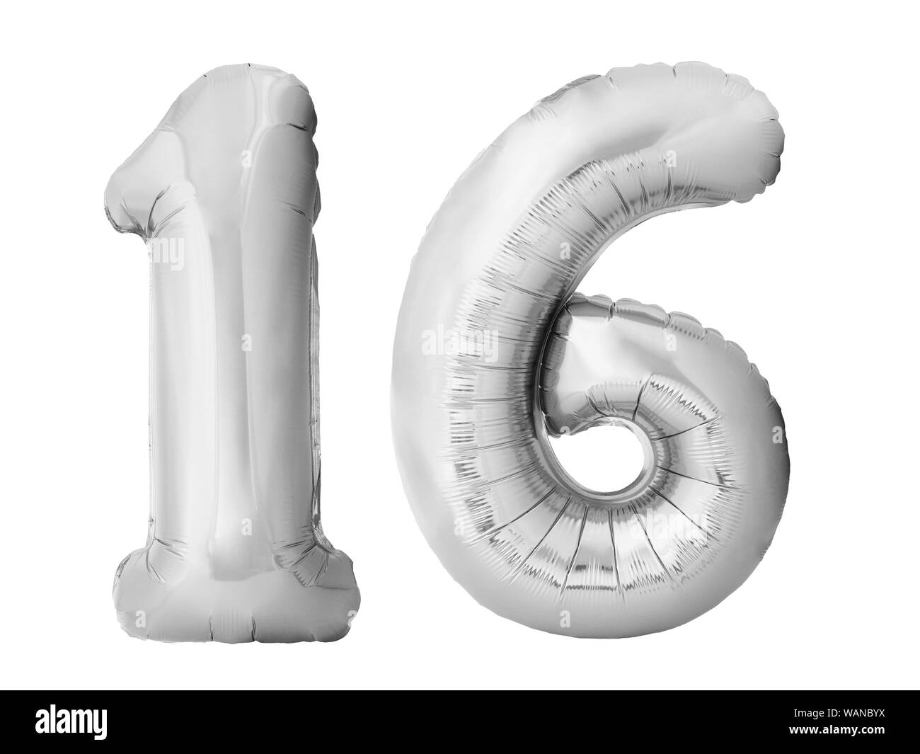 Number 16 Cut Out Stock Images & Pictures - Alamy