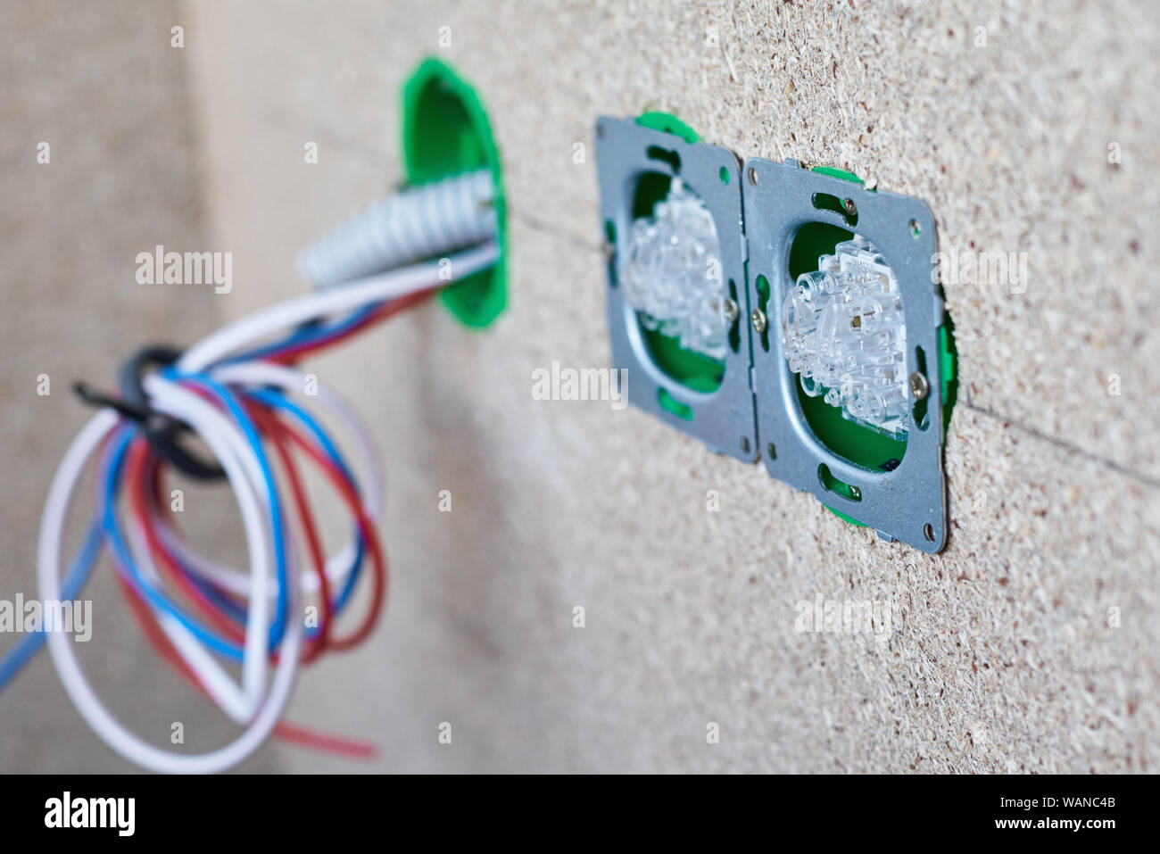 Installing switches hi-res stock photography and images - Alamy