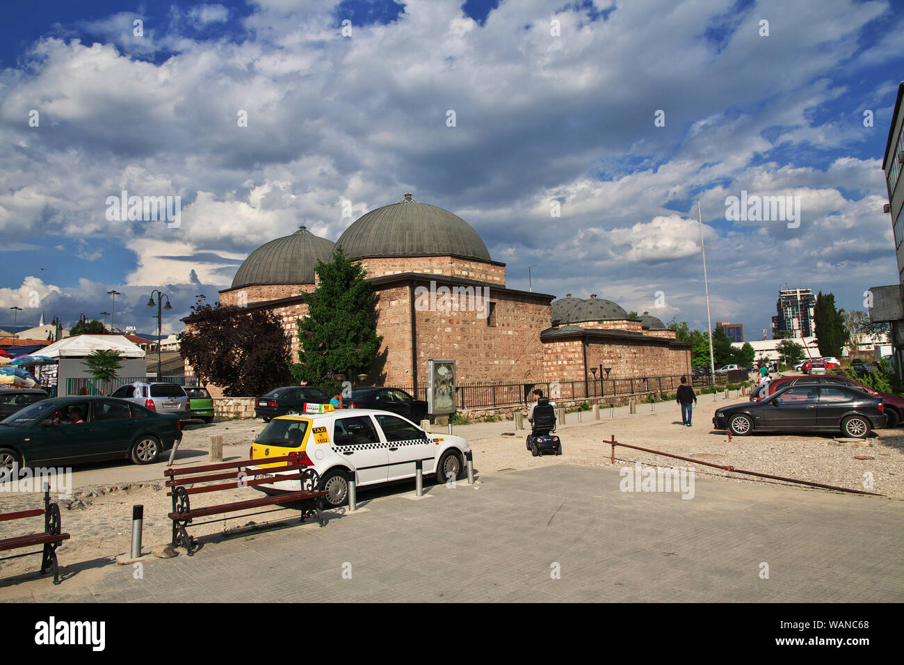 Skopje the capital of Macedonia, Balkans Stock Photo - Alamy