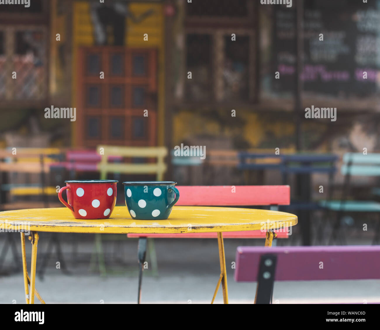 Early morning space talk Stock Photo - Alamy