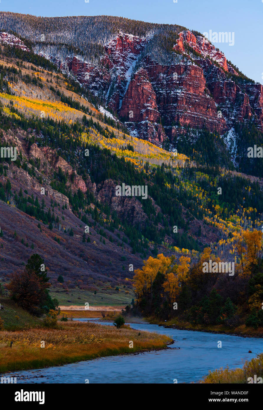 Colorado's Red Rocks in Fall Stock Photo - Alamy