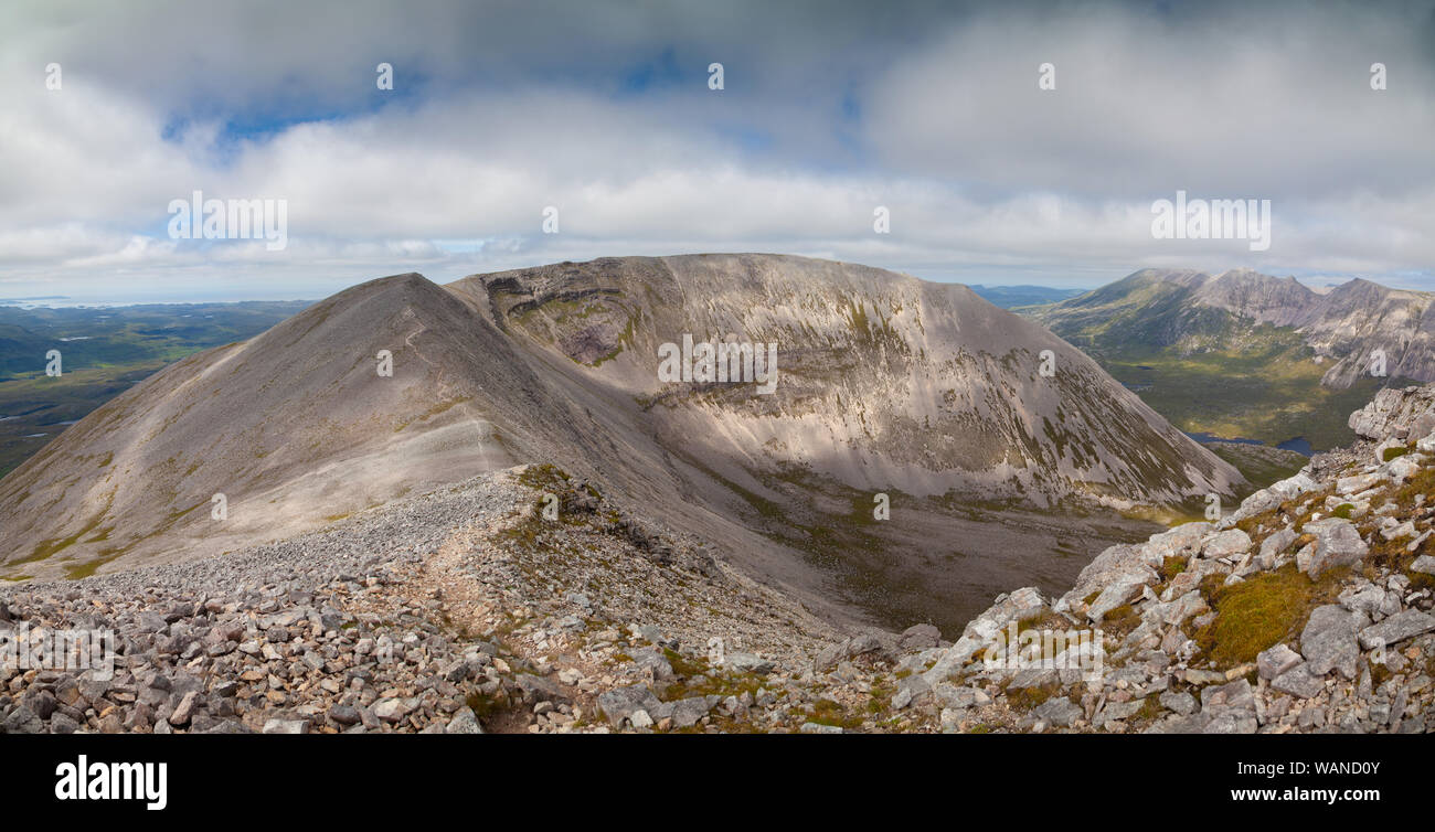 Foinaven mountain sutherland mountains hi-res stock photography and ...