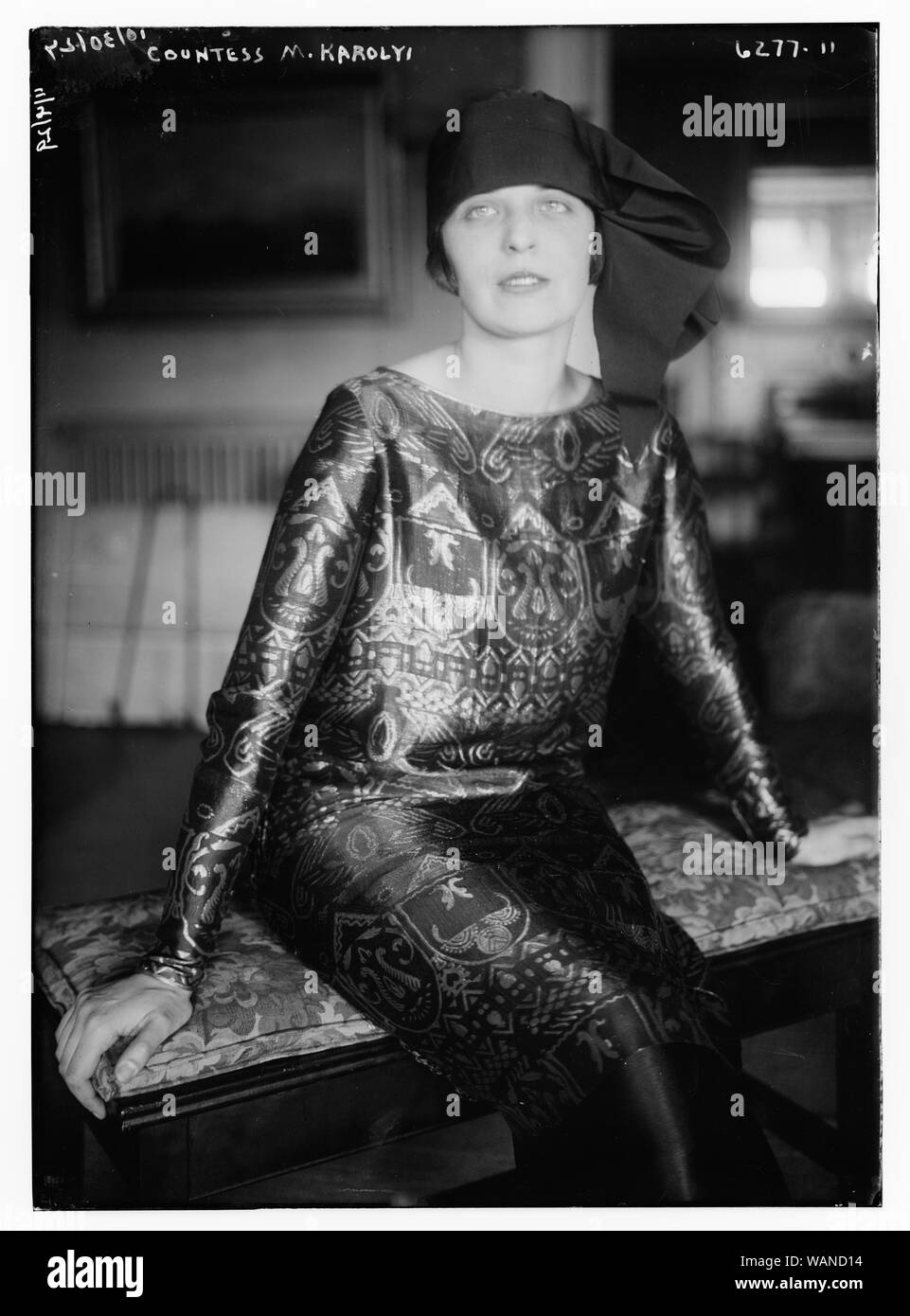 Countess M. Karolyi Stock Photo - Alamy