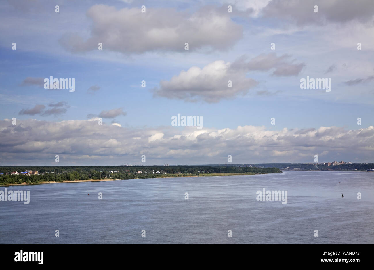 Kama River in Perm. Russia Stock Photo - Alamy