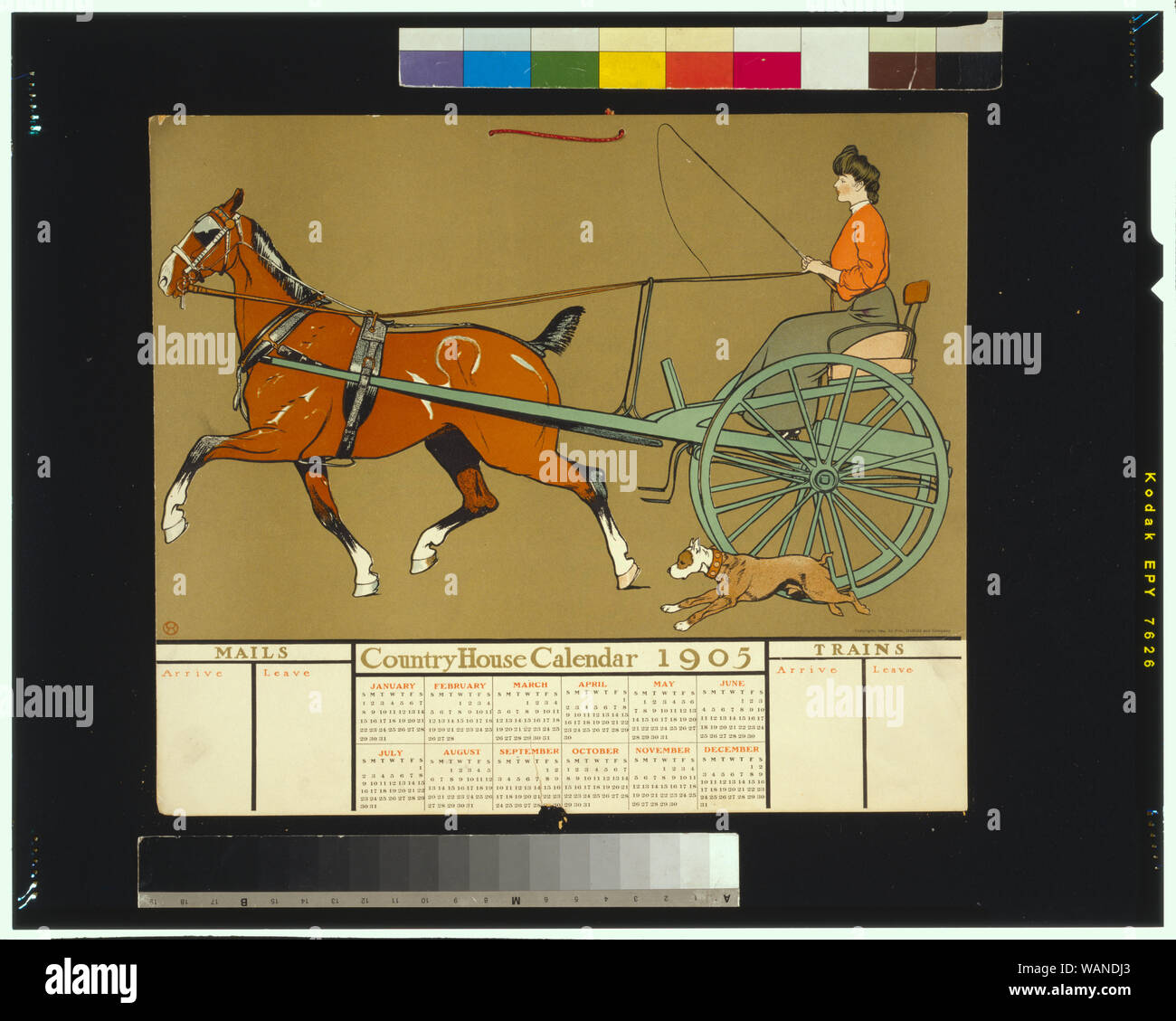 1905 calendar hi-res stock photography and images - Alamy