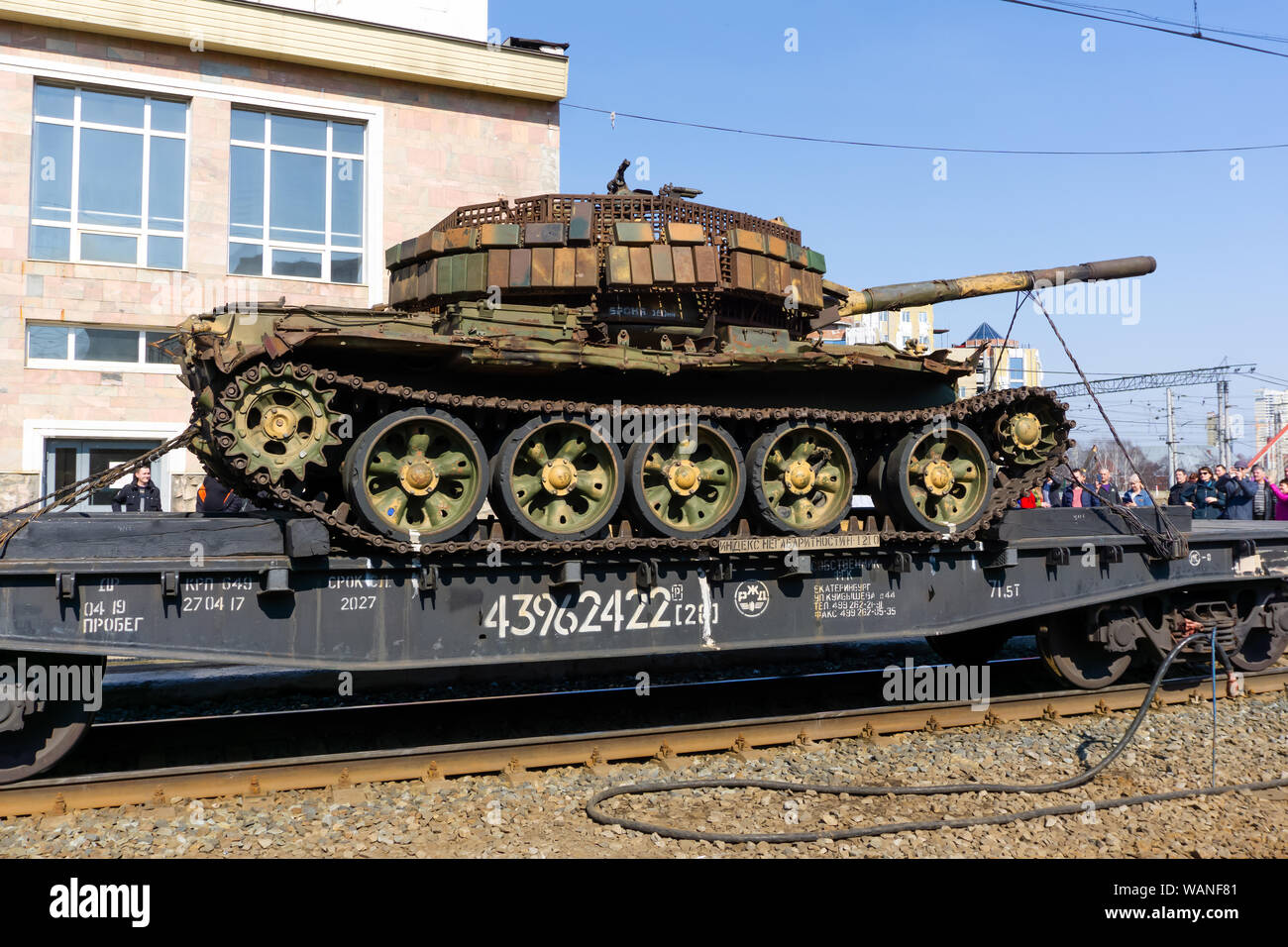 Syrian t 55 tank hi-res stock photography and images - Alamy