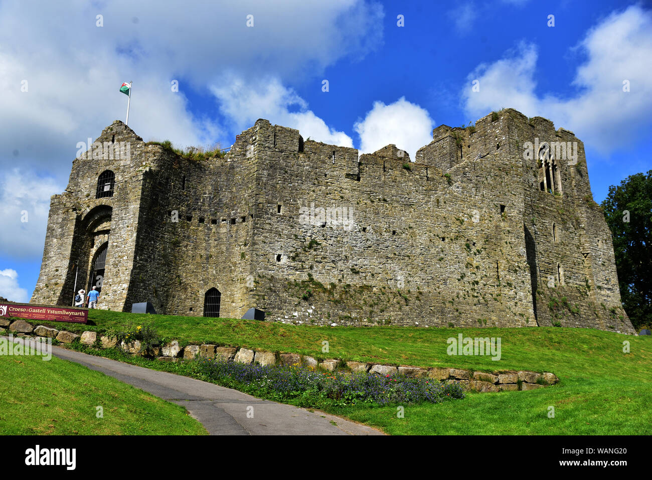 Gower oystermouth castle hi-res stock photography and images - Alamy