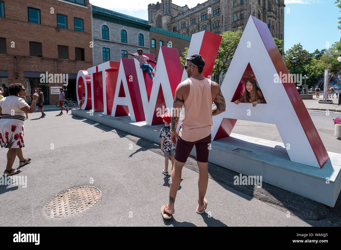 Ottawa Big Sign High Resolution Stock Photography and Images - Alamy
