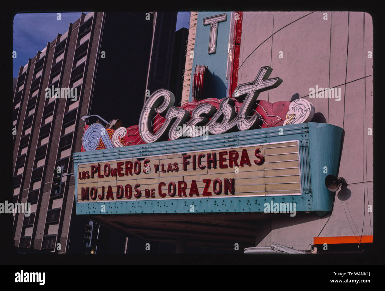 Crest Theater, Fresno, California Stock Photo - Alamy