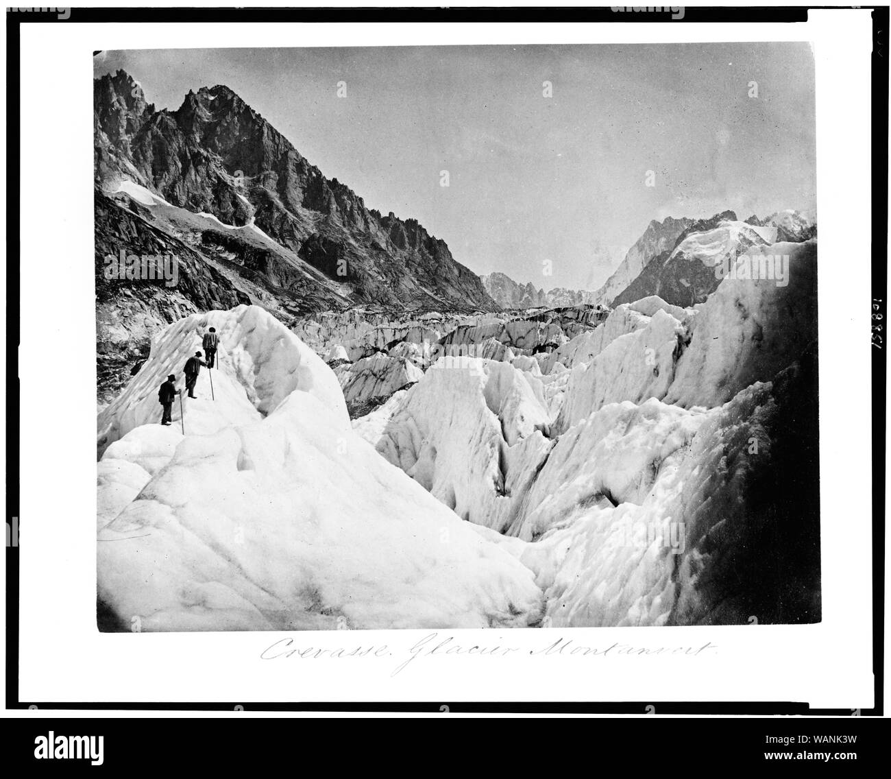 Glacier montanvert hi-res stock photography and images - Alamy