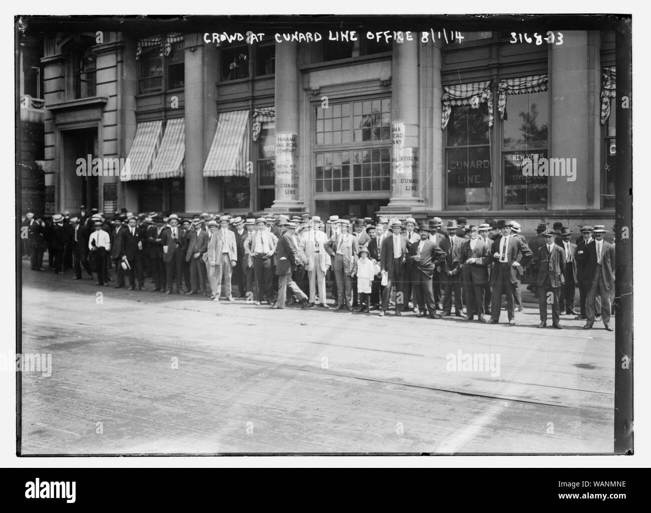 Cunard office hi-res stock photography and images - Alamy
