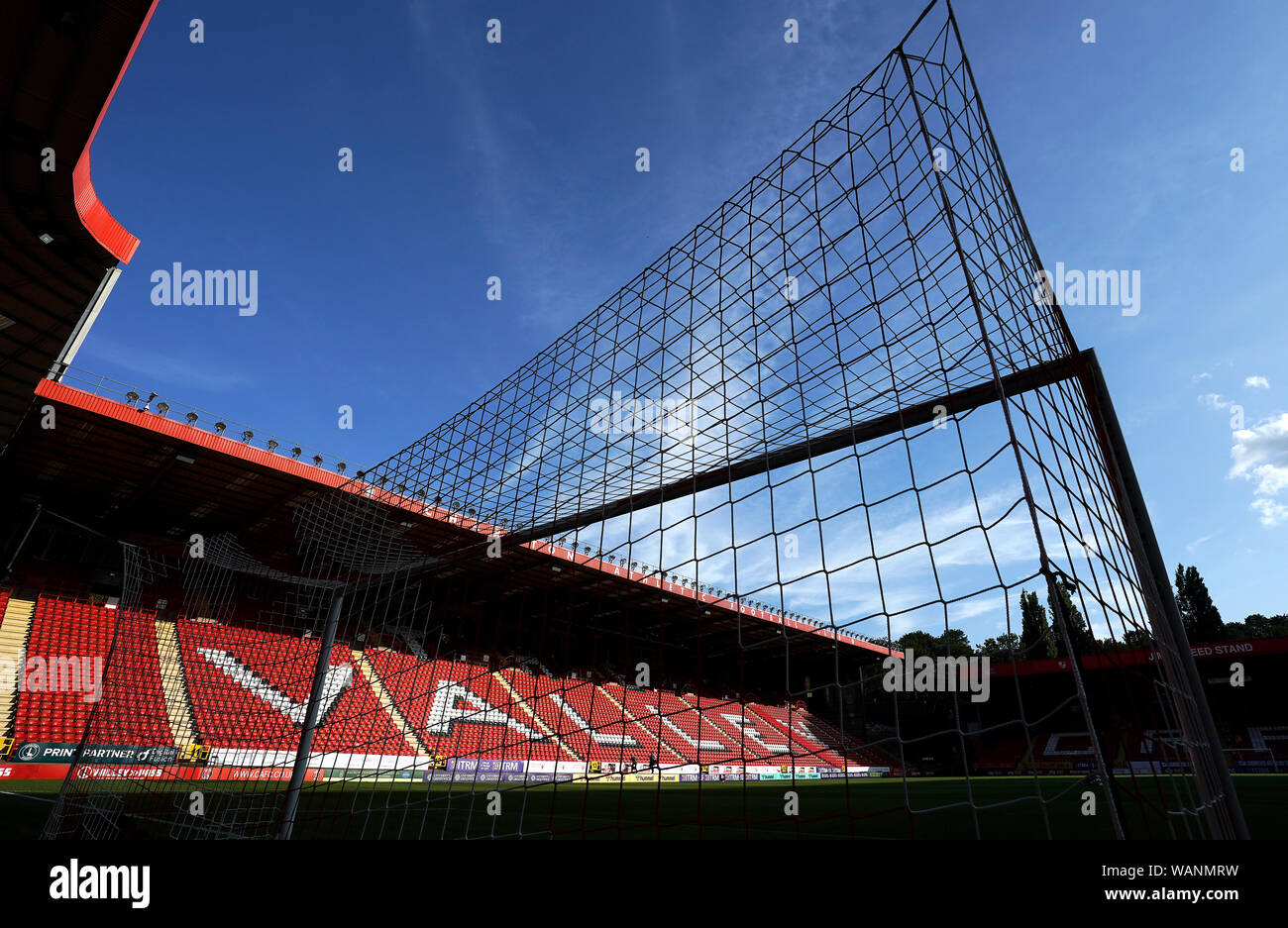 General view of The Valley stadium ahead of the Sky Bet Championship ...