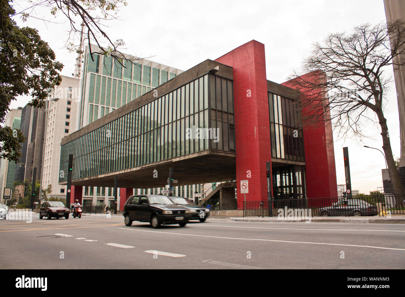 Art Museum of São Paulo, MASP, Avenida Paulista, São Paulo, Brazil ...