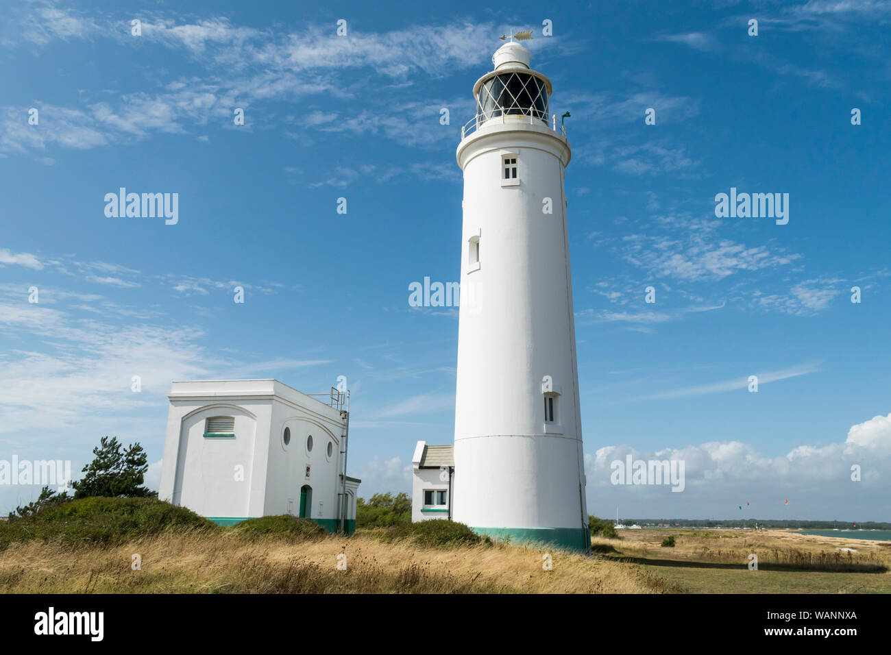 Hurst Point Lighthouse on a summer's day and located a short walk from ...