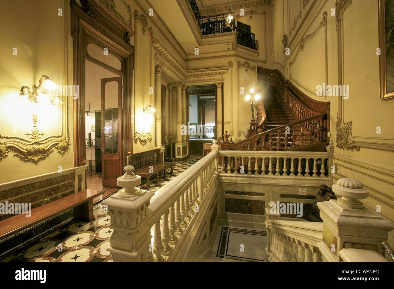 Interior of The Museum of the Gaucho, Montevideo, Uruguay Stock Photo ...