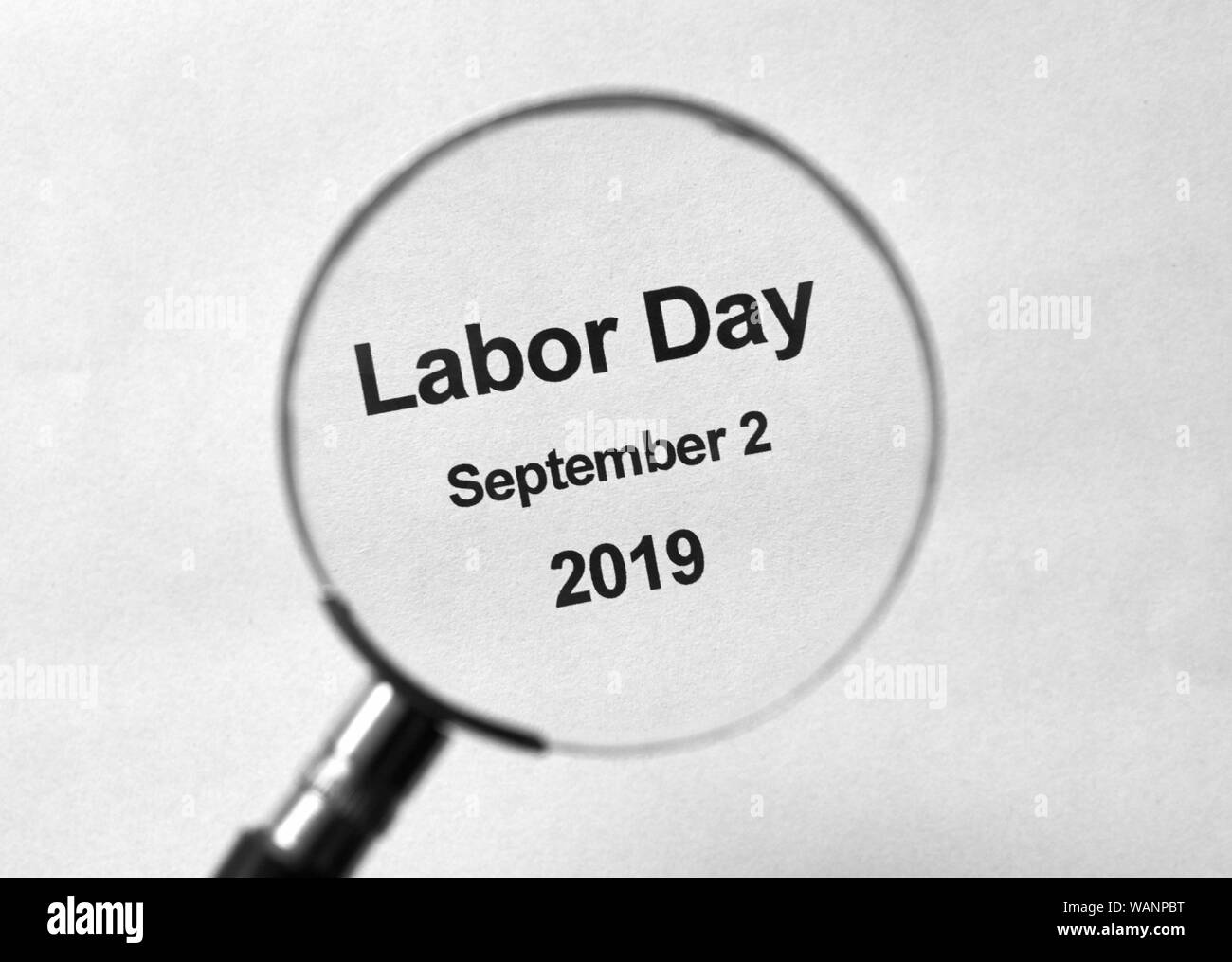 Happy labor day Black and White Stock Photos & Images - Alamy