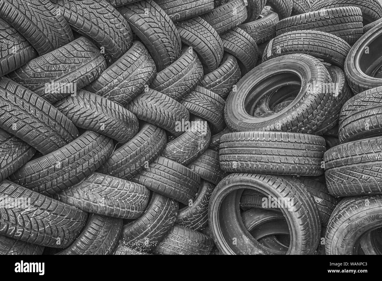 Tire Rubber Texture
