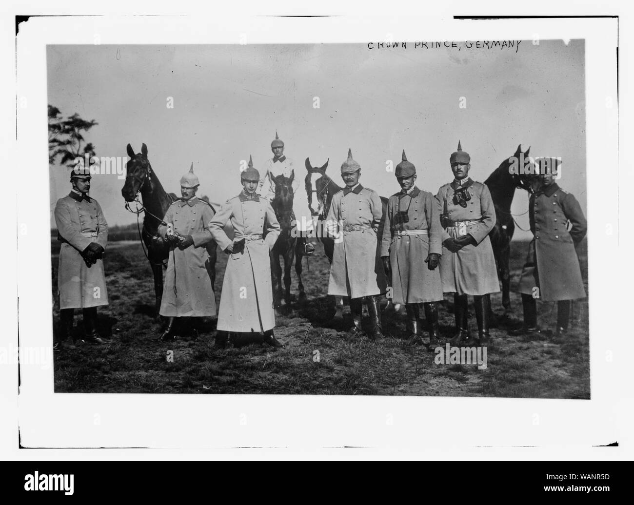Crown prince of germany hi-res stock photography and images - Alamy