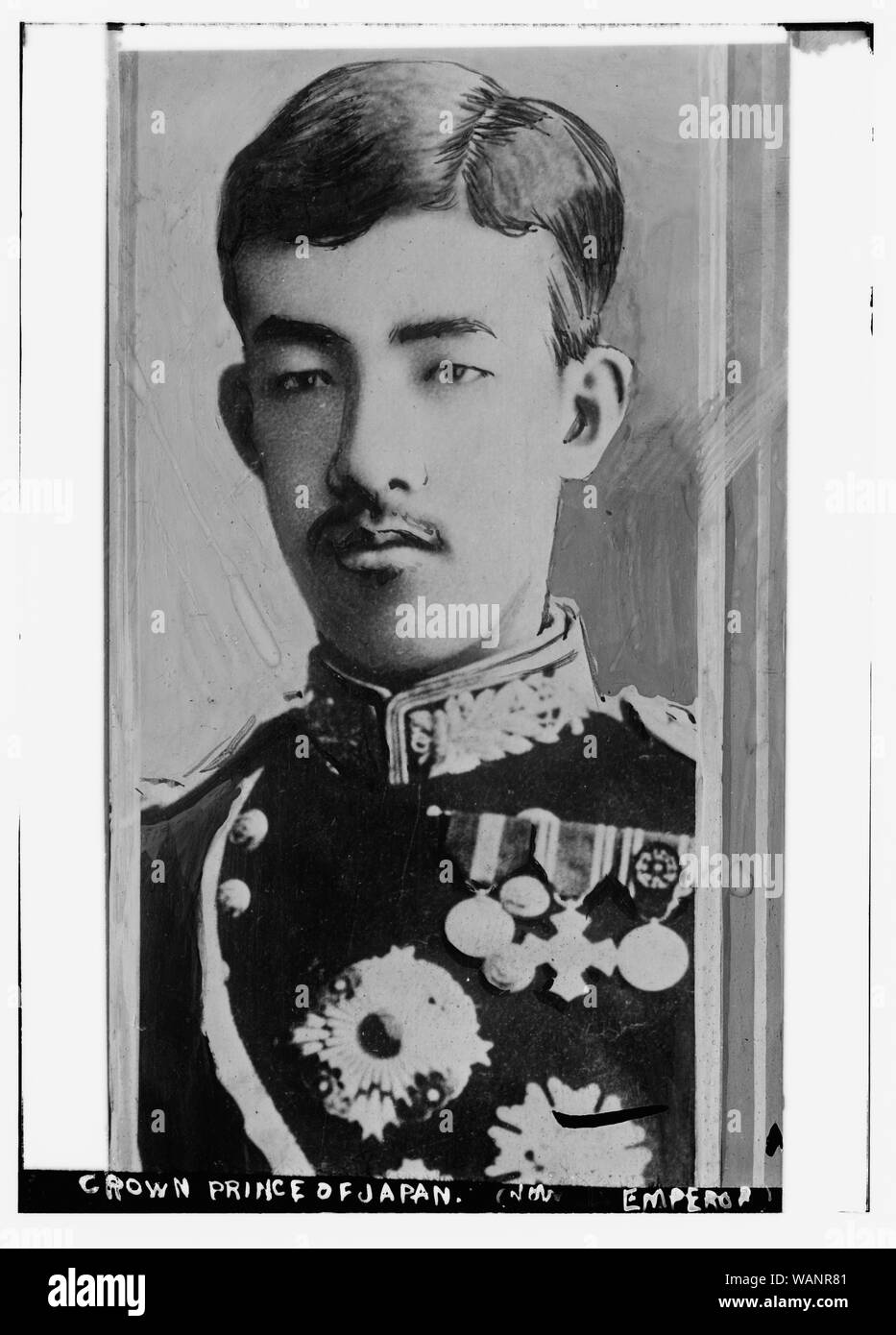 Crown Prince of Japan (now Emperor Stock Photo - Alamy