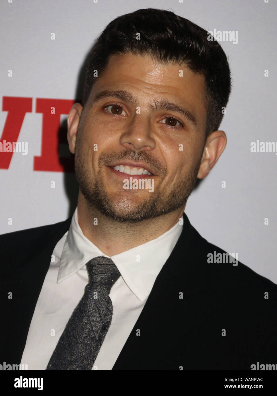 August 20, 2019, New York City, New York, USA: Actor JERRY FERRARA ...