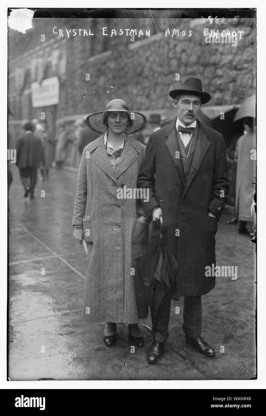 Crystal Eastman, Amos Pinchot Stock Photo - Alamy