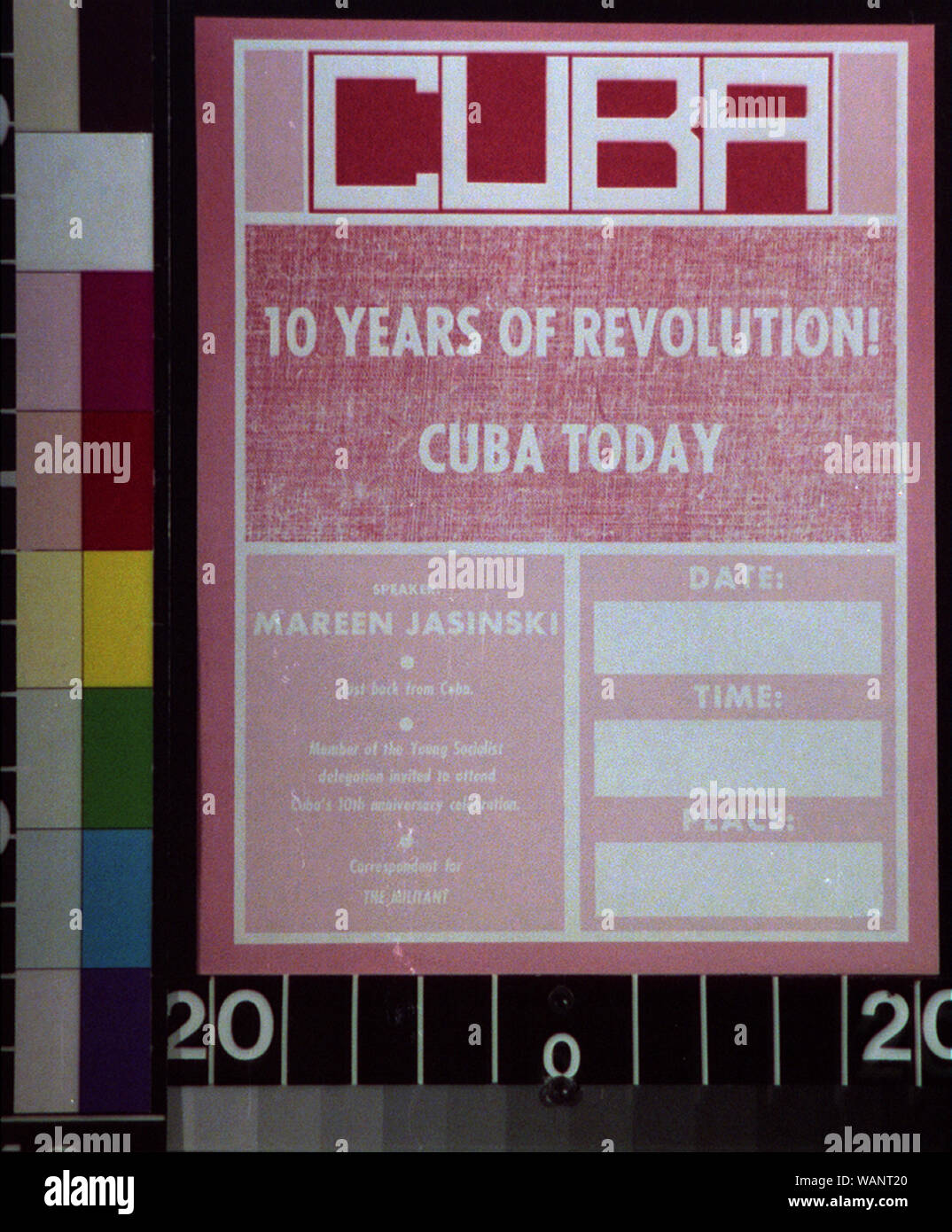 Cuba : 10 years of revolution! : Cuba today Abstract: 1 print ...
