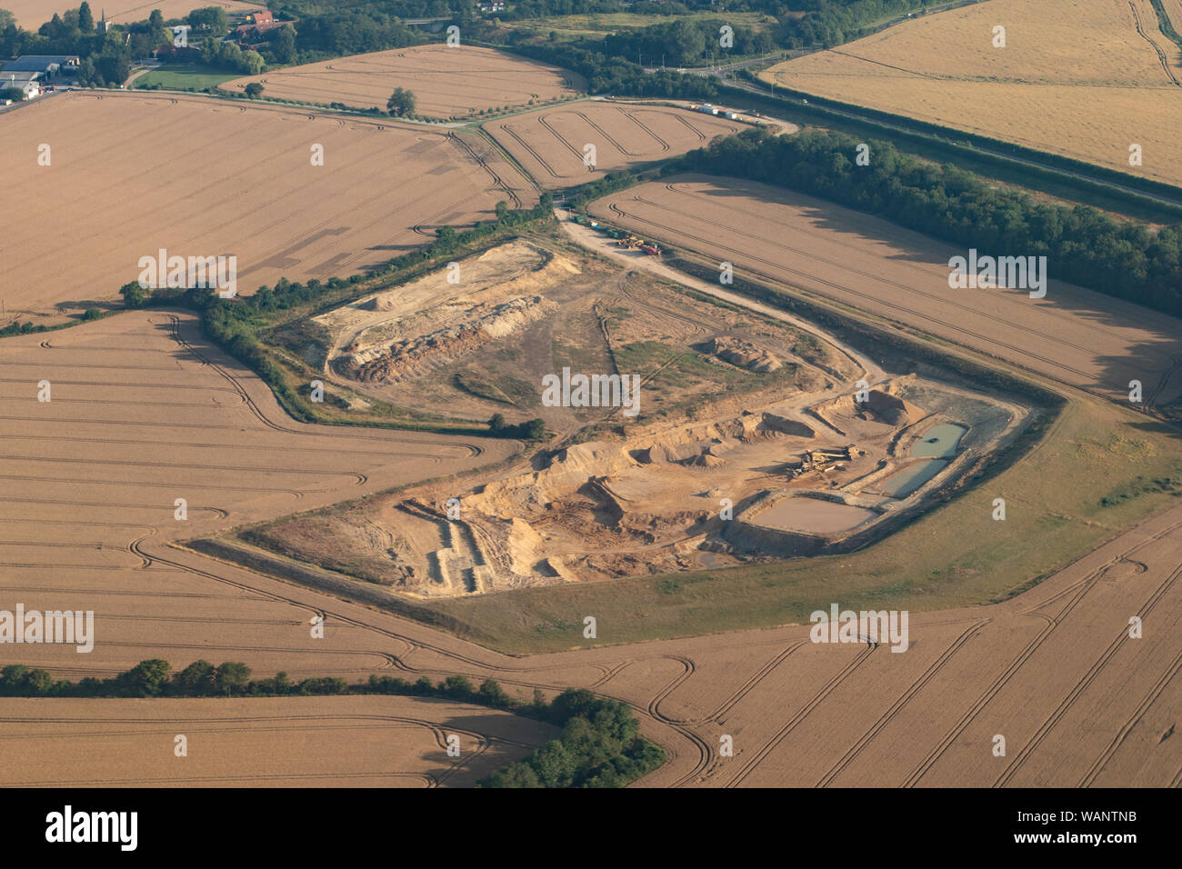 Gravel Pit Quarry High Resolution Stock Photography and Images - Alamy
