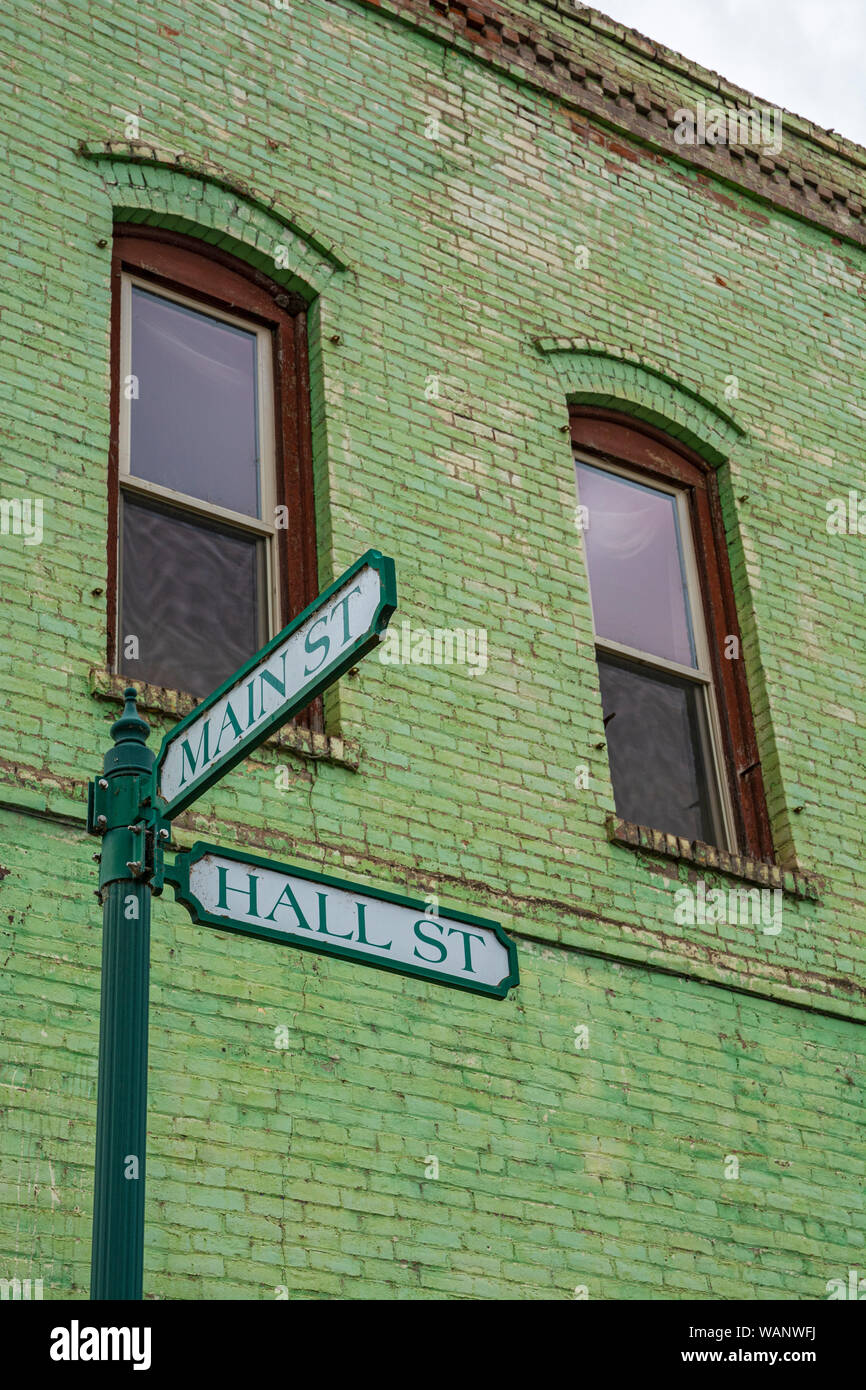 Washington, Palouse Region, City of Palouse, Main Street Historic ...