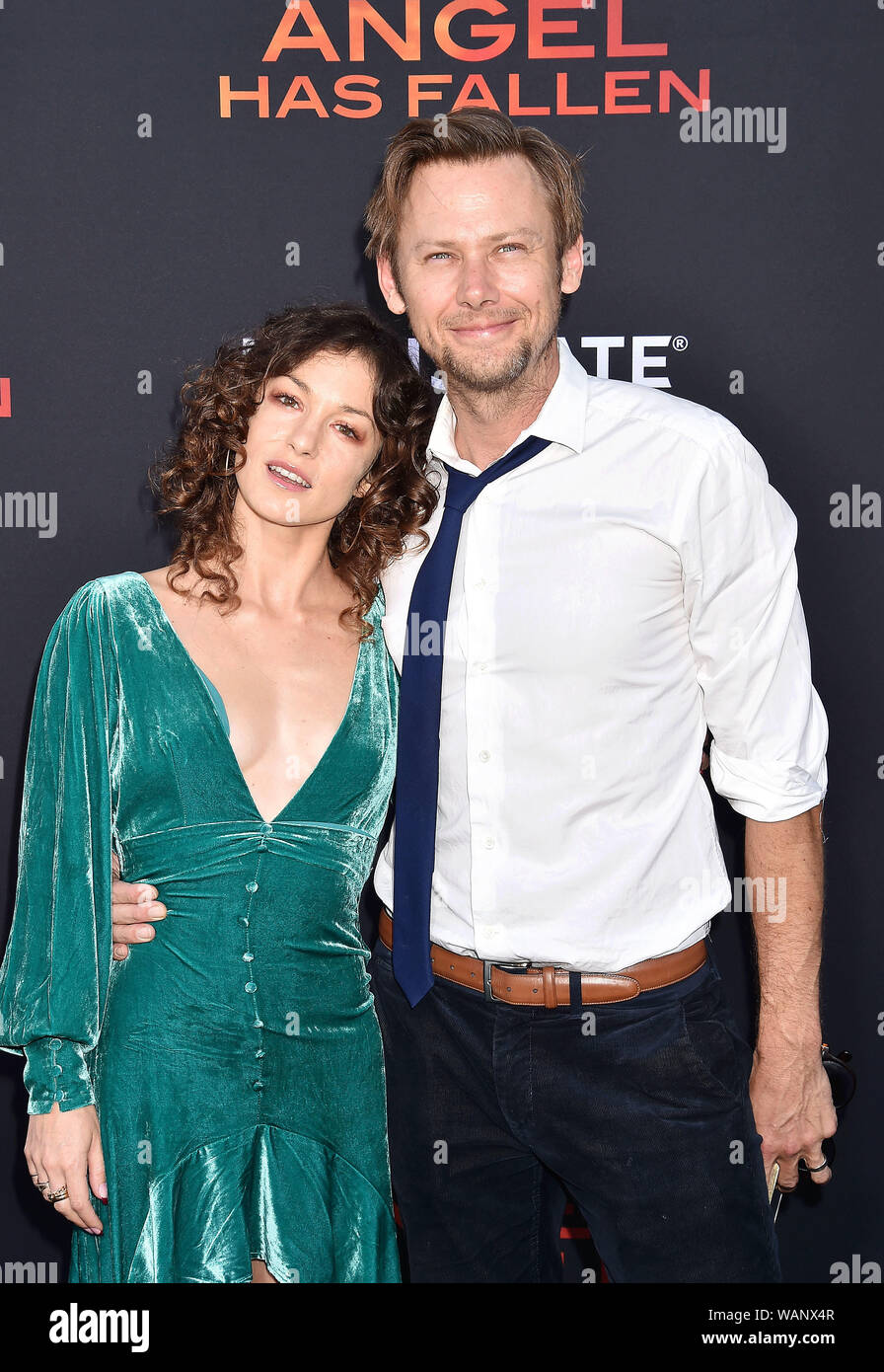WESTWOOD, CA - AUGUST 20: Sophia Del Pizzo (L) and Jimmi Simpson attend ...