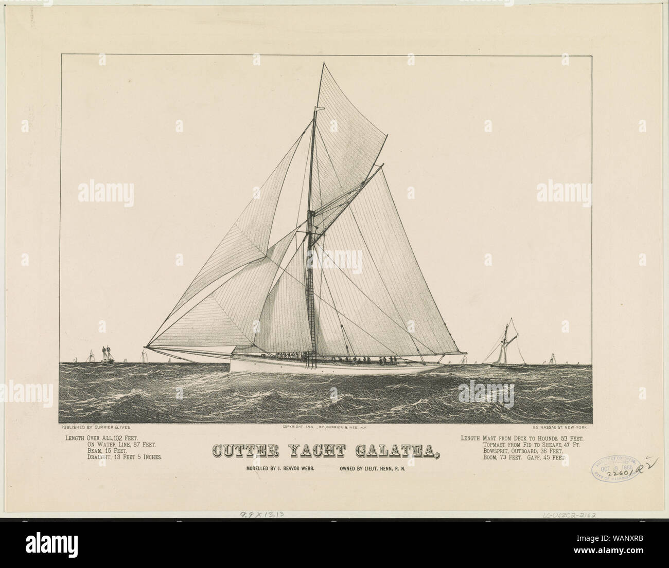 Cutter yacht hi-res stock photography and images - Alamy