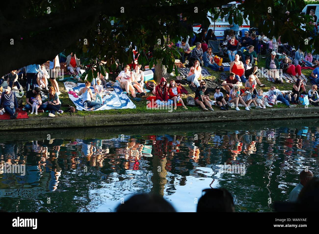 Hythe, Kent, UK. 21st Aug, 2019. An extravaganza of decorated floats ...