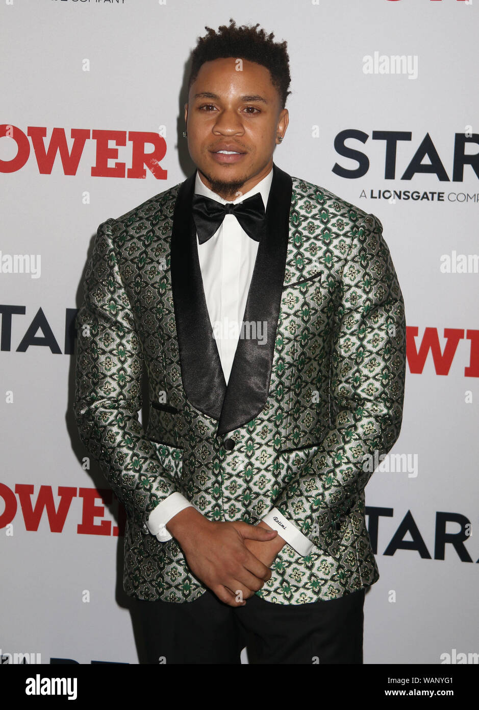 August 20, 2019, New York City, New York, USA: Actor ROTIMI AKINOSHO ...