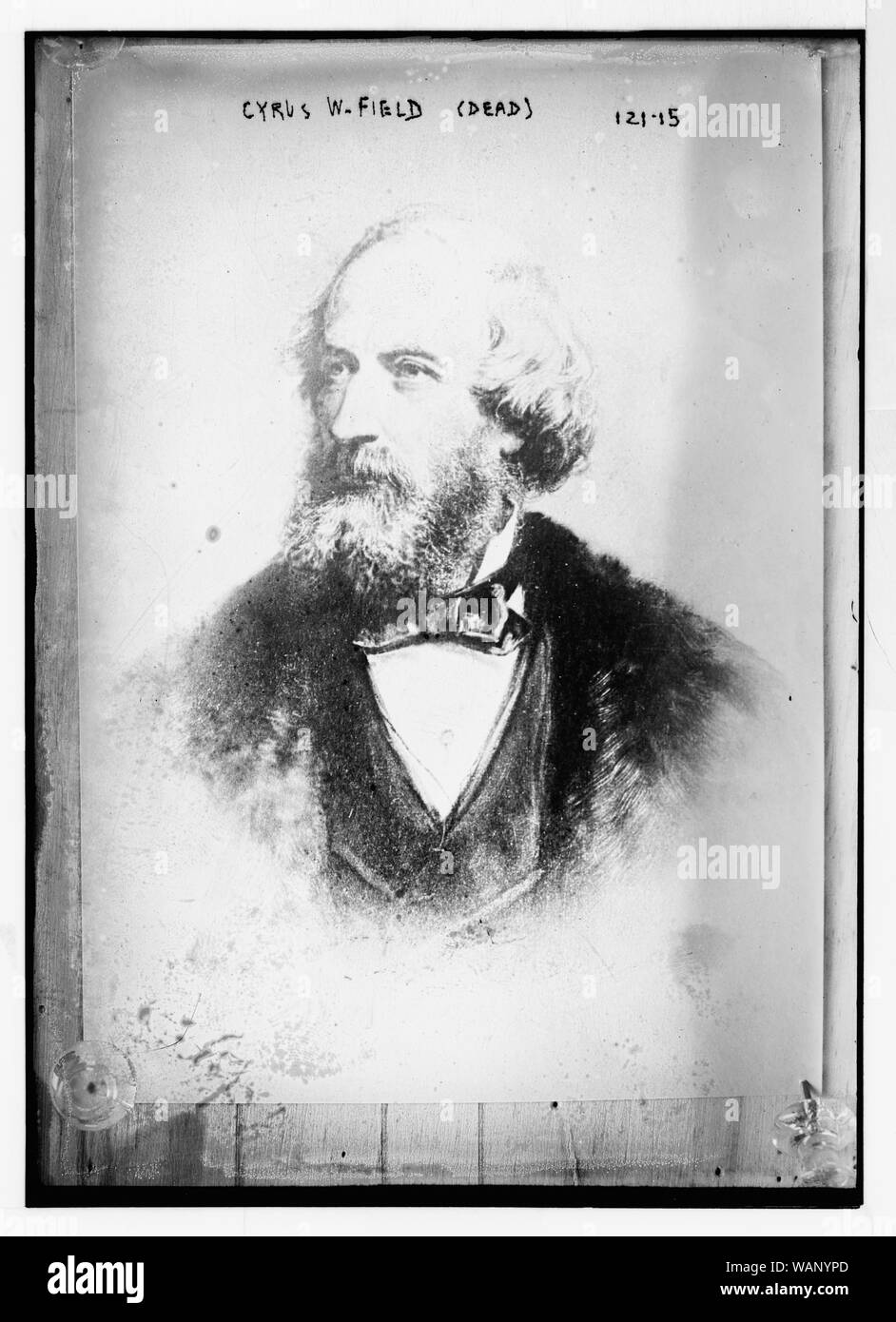 Cyrus W. Field (portrait bust Stock Photo - Alamy