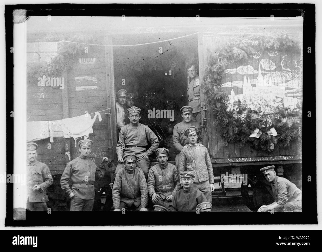 Troop cars Black and White Stock Photos & Images - Alamy